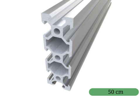 V-SLOT 2060 - Srebrny Anodowany 500mm - Sklep V-Slot OpenBuilds Polska